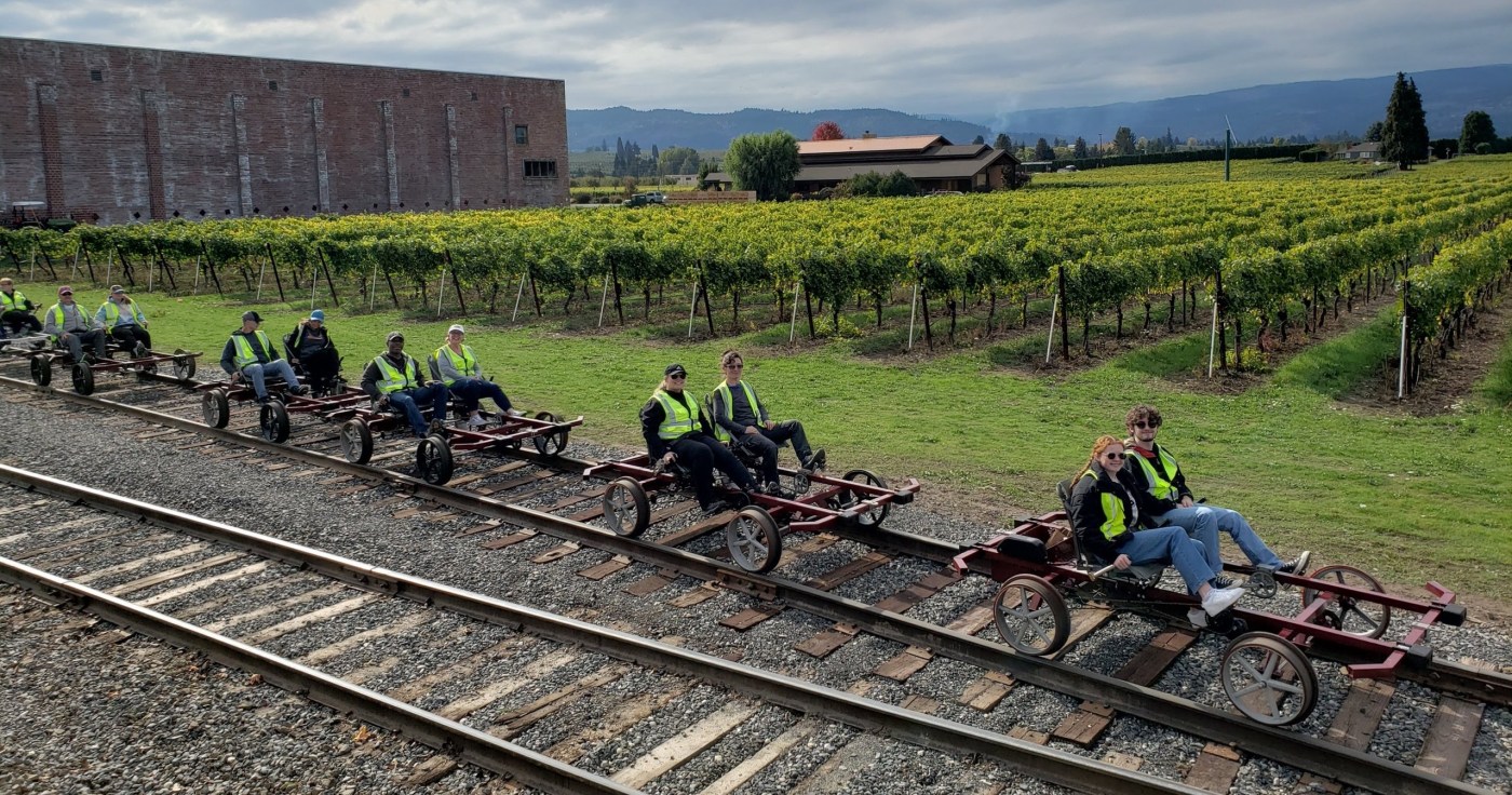 Railbikes in Hood River — The Ultimate Railroad Experience